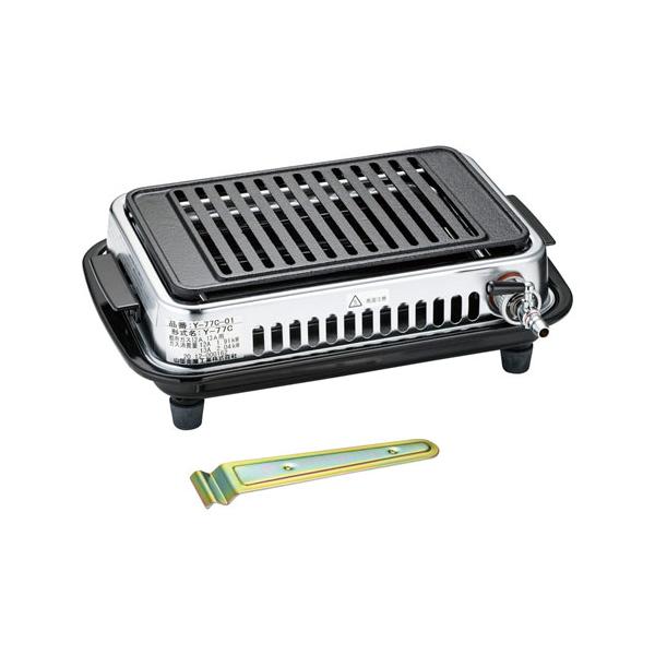 ※ご注文前に、使用予定のガス種をご確認下さい。メーカー品番：12・13Aガス種：335×262×110幅×奥行×高さ(mm)：17質量(kg)：イモノアミサイズ:260×160ガス消費量:LPG 1.47kw(0.105kg/h) 都市ガス...