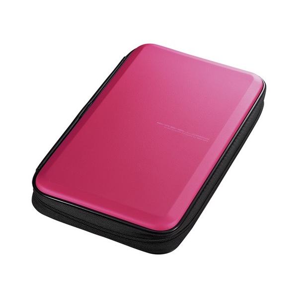 凹凸が少なく柔らかい不織布でブルーレイディスクの収納に対応したEVA素材のセミハードケース。56枚収納・ピンク。●ブルーレイディスクの収納に対応した凹凸が少なく柔らかい不織布を採用しています。●ディスクカバー層への凹凸の転写をできるだけ防ぎ...