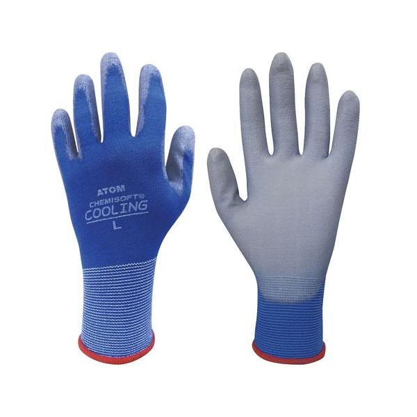サイズ：S全長(mm)：231手のひら周り約(mm)：A174袋入パック数：10材質：本体/ナイロン、ポリエステル、滑り止め/ポリウレタン樹脂・薄手で蒸れにくく夏場の作業に最適です。アトム / あとむ / ATOM