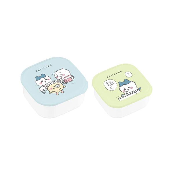 入子式でコンパクトにまとめられるシールフタの容器！■ ちいかわのシール容器2個セットです。■ デザートやサラダ入れなどの小分けに便利です。■ 保存容器としてもお使いいただけます。■ 入れ子式でコンパクトに収納できます。■ フタを外せば電子レ...