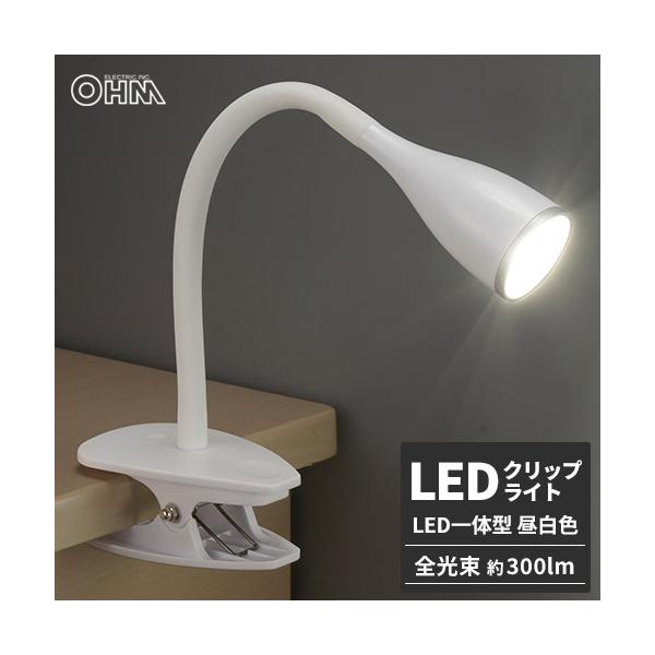 【特長】●スイッチがクリップ上にありON/OFF・調光しやすい。●AC電源のほか、お手持ちのUSB電源でも使用できる。●ヘッドの向きが自由に調整できるフレキシブルアーム。●LED一体型。●読書や学習におすすめの昼白色。●照度 約1700ルク...