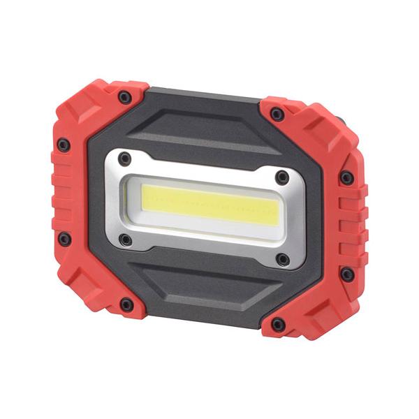 ■暗い場所での作業やアウトドアに。■照射角度は約83°。■連続点灯は約6時間。■COB LED使用。【仕様】使用電源：単3形乾電池×4本使用光源：COB LED×1灯(交換不可)/昼光色全光束：約350ルーメン(100％点灯時)、約200ル...