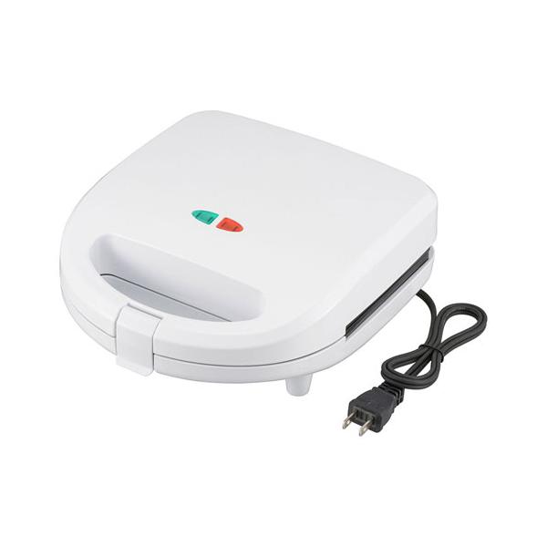 【特長】食パン8枚・10枚切り用。 拭くだけお手入れ簡単。 コードを巻いて場所を取らない縦置き収納。 【仕様】定格電圧：100V 50／60Hz。 定格消費電力：520W。 本体寸法：（約）幅243×高さ104×奥行223mm。 質量：約1...