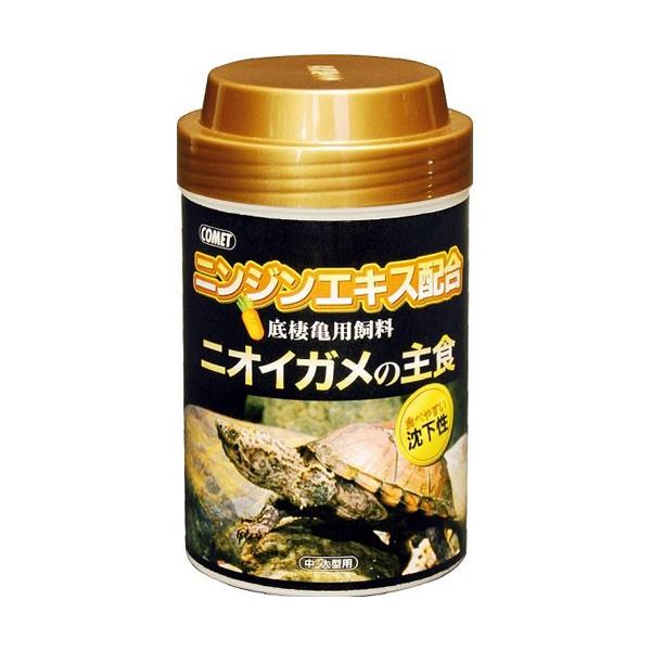 ▲商品の特性上、基本的にご返品を承ることが出来ません。何卒ご了承ください。（返品・キャンセル不可）ニンジンエキス配合ニオイガメ等に適した沈むエサ【原材料】フィッシュミール、小麦粉、ニンジンエキス【原産国】台湾