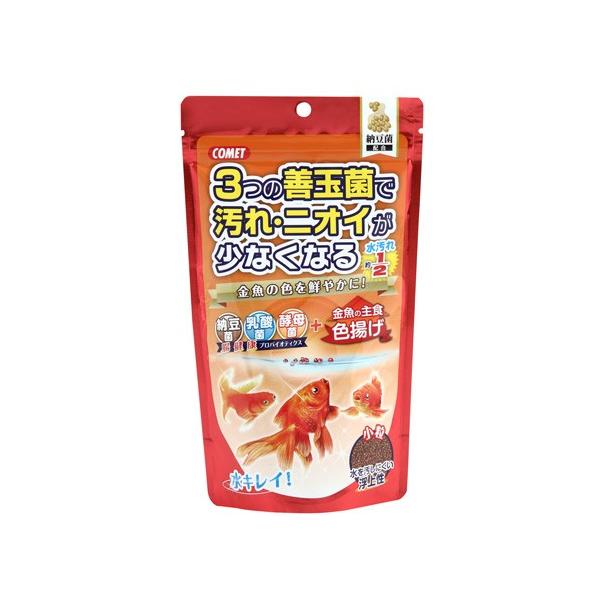 ▲商品の特性上、基本的にご返品を承ることが出来ません。何卒ご了承ください。（返品・キャンセル不可）金魚の色を鮮やかに！納豆菌に加え、新たに乳酸菌と酵母菌を配合。この3つの善玉菌の力で金魚の腸内細菌のバランスを整え、水の汚れや嫌なニオイを減ら...