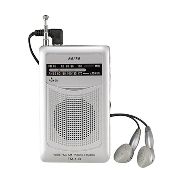 ■ 商品サイズ53×20×94mm（アンテナ含めず）■ 商品重量60g（本体のみ）■ 仕様受信周波数／AM：520〜1700kHz、FM：76〜108MHz、電源／単四乾電池×2本使別売）、付属品／両耳イヤホン■ 材質本体／ABS樹脂■ 原...