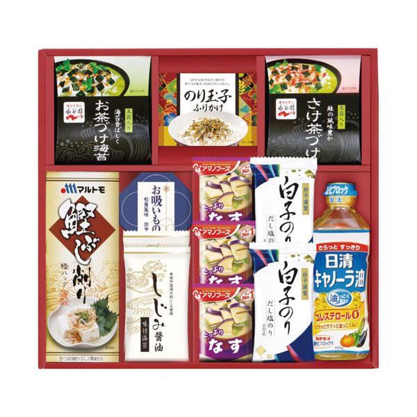 ▲商品の特性上、基本的にご返品を承ることが出来ません。何卒ご了承ください。（返品・キャンセル不可）お湯を注ぐだけでつくりたての美味しさを味わえるフリーズドライのおみそ汁とあると便利なお茶づけなどを詰合せたギフトセットです。■サイズ・内容永谷...