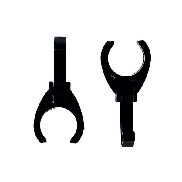 パイプ柄専用ひっかけフックです。【用途】パイプ柄用後付けパーツ。【機能】パイプ柄に取り付けることで、バケツや容器などにひっかけることが可能になります。ひっかけ部分は折りたたみ式です。約25mm径のパイプに取り付け可能です。【仕様】対応パイプ...