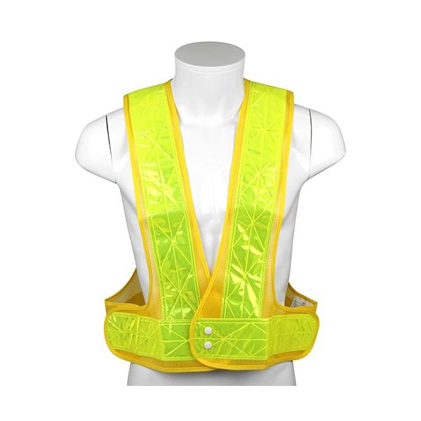 高輝度反射テープと軽量メッシュ仕様の定番タイプの反射ベストです。【用途】工事現場、建築現場、交通警備等での視認性向上。【機能】反射光で身を守る、メッシュタイプの反射ベストです。高輝度反射テープ採用で視認性が高いです。ウエアは通気性に優れたナ...