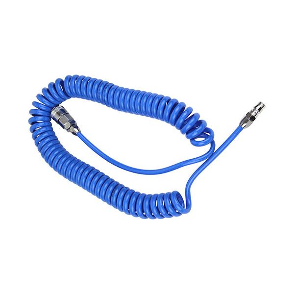 縮んでいるときも横幅が小さく、スリムに収納ができます。■エアーコンプレッサー用ホース。■伸ばして作業ができ、縮めて収納できる伸縮で邪魔にならないコイル状のエアホースです。■柔軟性・弾力性・伸縮性に優れています。■折れグセがつきにくくなってい...