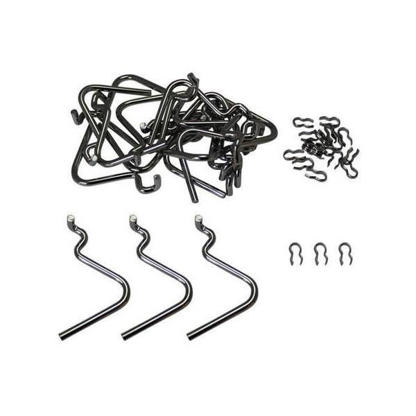 サイズ：約45×53（48）×3.6mm材質：フック（スチロール/クロームメッキ仕上げ）、止め金具（ステンレス）※キャップなし（別売）Hikari / ヒカリ / ひかり