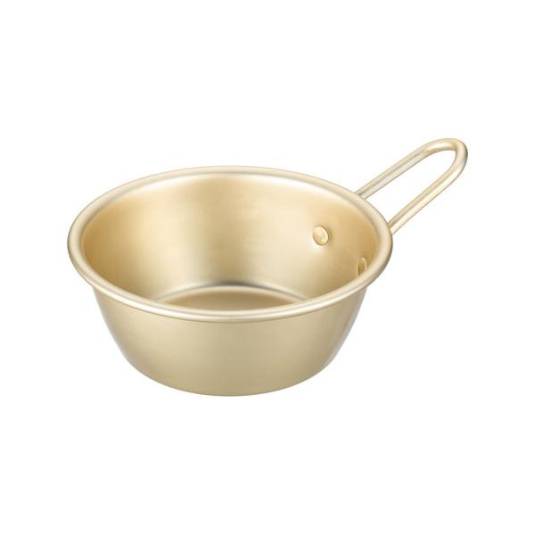 ●軽くて丈夫なアルミ素材屋外での使用も可能■商品仕様外径×全長×深さ(mm)： 135×176×51重量(g)：58ゴールド容量(cc)：510生産国：中国製■素材・材質アルミニウム