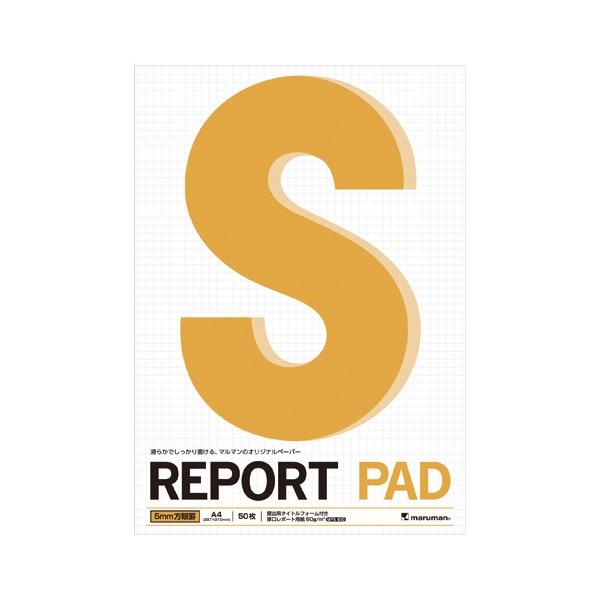 ■ 入数： 1冊■ 規格： A4判■ 中紙枚数： 50枚■ 外寸： 縦297×横210mm■ 材質： コート紙■ 提出用タイトルフォーム1枚付maruman / まるまんレポートパッド / 文房具