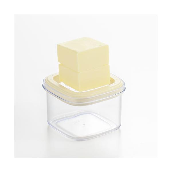 冷蔵庫から出してすぐのバターを使いやすい約5gずつにカットできるバターケース。フタをすればそのまま保存が可能です。焼きあがったパンに塗る際も約5gと量が調整しやすく、トーストで溶けがいいのもうれしいポイントです。新潟県燕三条製。【仕様】サイ...