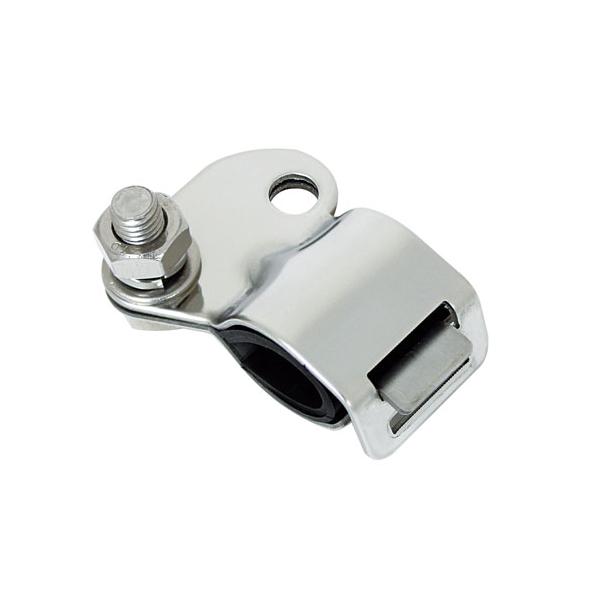 ステンレス製のさびにくいクルージングミラー取付ステー■光沢感を活かしたいメッキミラーへの取り付けに最適。■純正ミラーステーのパイプ径に合わせて2段階調節できるアジャスト式取付金具採用。■φ20〜32mmの車両側ミラーステーに取付可能。■取付...