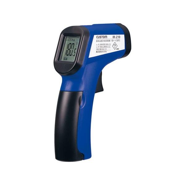 メーカー品番：IR-210間口×奥行×高さ(mm)：36×89×134  測定範囲：-50〜+330℃分解能：0.1℃測定精度：±4℃(-50〜0℃)、±2%rdgまたは±2℃の大きい方(0〜+330℃)放射率設定：0.95測定エリア：12...