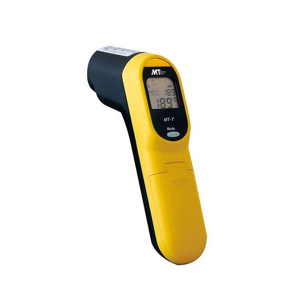 メーカー品番：MT-7幅×奥行×高さ(mm)：39×72×175測定範囲：-60〜＋500℃分解能：0.1℃(-9.9〜＋199.9℃)それ以外は1℃測定精度：±2％rdgまたは±2℃のどちらか大きい方放射率：0.95固定測定エリアサイズ：...