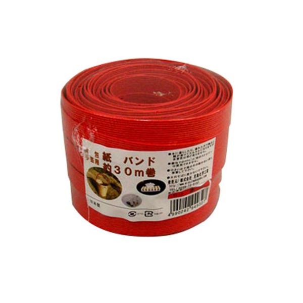 手芸用に多く使われています。小物入れ等、いろんな色を組み合わせて。クラフトアートに色：赤サイズ：幅15.5mm×長さ約30m材質：再生紙