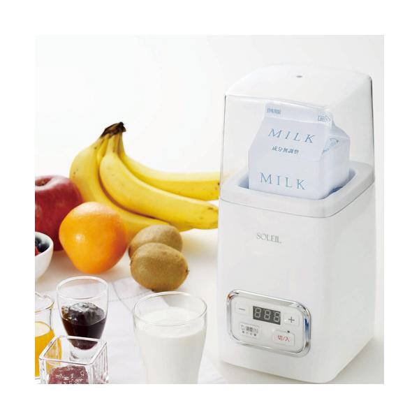 温度＆時間設定可能で様々なヨーグルト、発酵食品が作れます。カスピ海ヨーグルやケフィアヨーグルト、納豆、甘酒、フルーツビネガー等が自宅で簡単に作れます。市販の牛乳パックも入れられ衛生的。■ 商品サイズ137×128×275mm■ 商品重量73...