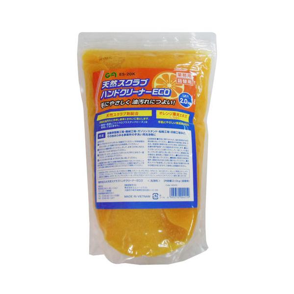 手にやさしく油汚れにつよい！天然スクラブ配合頑固な油汚れに作用し素早くきれいに落とします。※環境へ配慮し「マイクロプラスチックビース」は使用しておりません。オレンジ果実エキス(保湿成分)：手肌にやさしい保湿成分配合内容量：2.0KgPE容器...