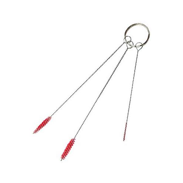 充填ノズルやチューブ等の洗浄に適した極細クリーナー■ 外寸2×18×1005×30×1506×25×150■ 重量6■ 材質ステンレススチール(芯部)ポリエステル(フィラメント)■ ブランド発祥地デンマーク■ 生産国デンマーク