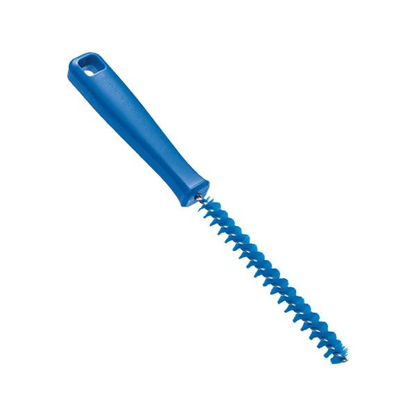 ●チューブや容器の内面、器具の細かい隙間の洗浄に最適。【仕様】ブラシサイズ(mm)：Φ15×140全長(mm)：300材質：芯部：ステンレス、グリップ部：ポリプロピレン、毛：PBT耐熱温度：130℃