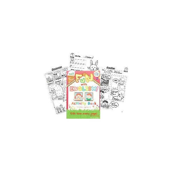 見て、書いて、塗って、イメージする☆お子様達が楽しみながら、レベルアップ ！ ！この本で勉強すると、どんどん英語が好きになる ！ ！特に初めて英語に触れるお子様におススメの英語学習Book新シリーズです。私は10年以上の間、日本で英語を教授...