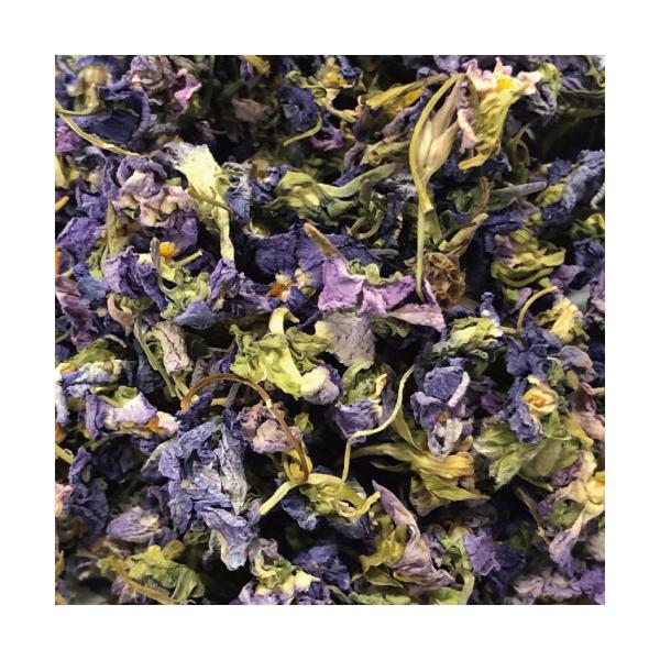 ドライハーブの特徴飲料やシロップの着色料として、また香水の原料として2000年以上にわたって栽培されてきました。今でもフランス南部において香水製造用に栽培されています。内容量20gおいしい飲み方ティースプーン1〜2杯(約2グラム)のドライハ...