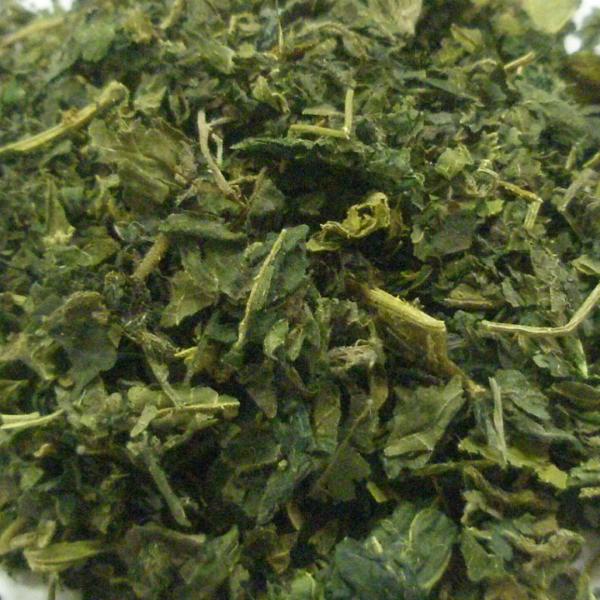ネトルリーフカットKBA100g原産国：ボスニアヘルツェゴビナ英名：Nettle leaf, Cut, KBA学名：Urtica dioica科目：イラクサ科部位：葉別名：セイヨウイラクサ 野菜不足の方に特におすすめです。ふんわりとした、緑...