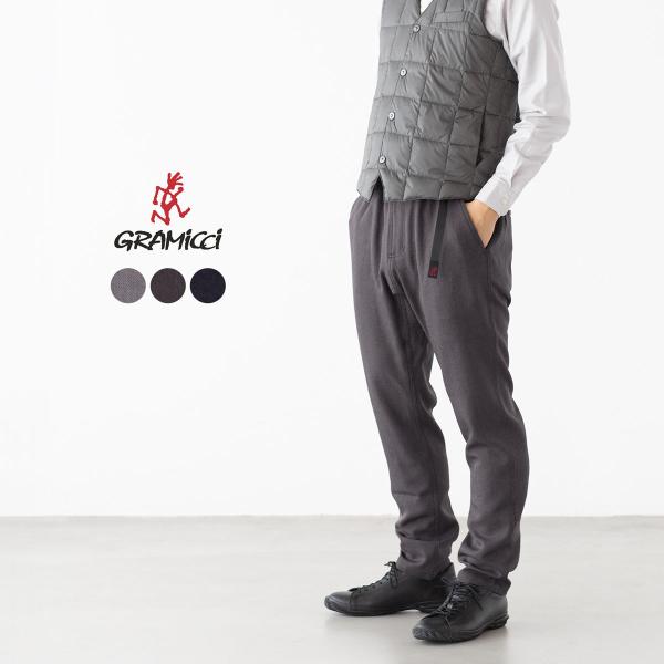 GRAMiCCi WOOL LIKE SLACKS PANT