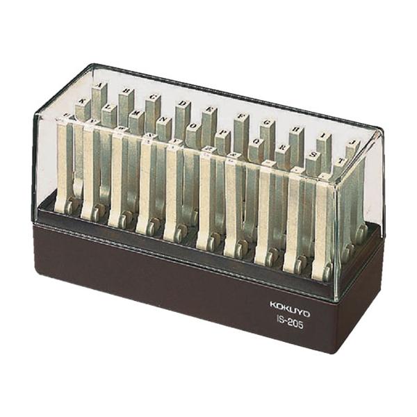 【仕様】●仕様：Ａ〜Ｚ、カンマ、．、＆、−（３０本）●種類：英字５号●書体：明朝体●数字と英字やサイズ違いの組み合わせで金額やコード番号等の表示ができます。