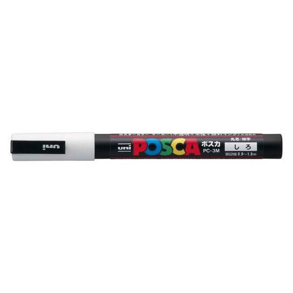 【仕様】●インク色：白●筆記線幅：０．９〜１．３ｍｍ●水性顔料インク●細字●長さ：１４１．６ｍｍ●金属やガラスにも鮮やかな文字やイラストが書けます。