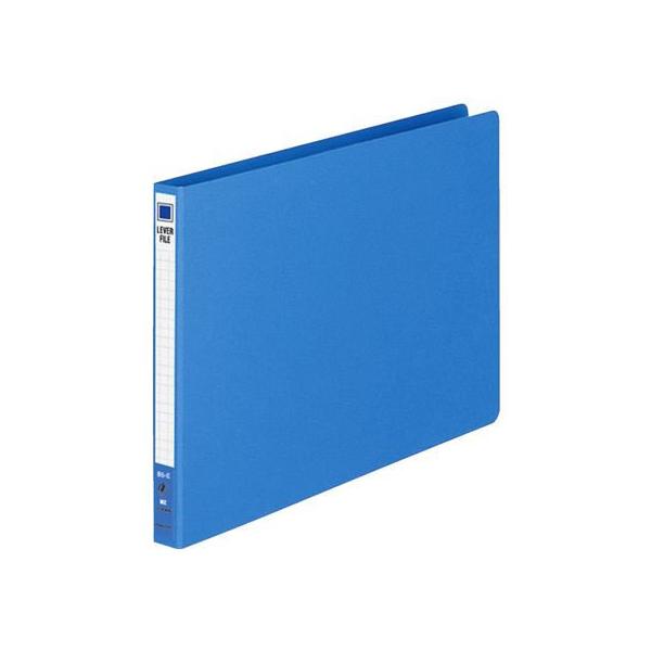 【商品説明】従来のレバーとじ具に比べ、とじ力が３０％アップしたＭＺレバーとじ具です。【仕様】●表紙色：青●サイズ：Ｂ５ヨコ●外寸法：縦１９２×横２９５ｍｍ●背幅：２０ｍｍ●とじ厚：１０ｍｍ●収容枚数：１００枚●材質：表紙／色厚板紙（古紙パル...