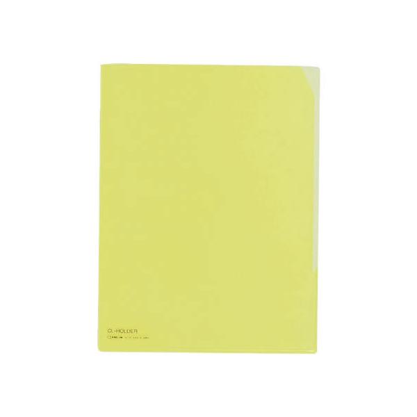 【商品説明】コーナーカット付きで書類の収納もスムーズ【仕様】●色：黄●サイズ：Ａ４タテ●外寸法：縦３０３×横２３０ｍｍ●シート厚：０．１ｍｍ●ストッパー付き●コーナーカット付き●材質：再生ＰＰ●注文単位：１パック（１０枚）●グリーン購入法適...