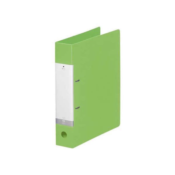 【商品説明】ファイルのゆがみを防ぐセーフティストッパー付き。タイトル記入に便利な交換式背見出し。書類をしっかり押さえる樹脂製紙押さえ付き。【仕様】●表紙色：黄緑●サイズ：Ａ４タテ●外寸法：縦３０６×横２６５ｍｍ●背幅：５６ｍｍ●収容枚数：４...
