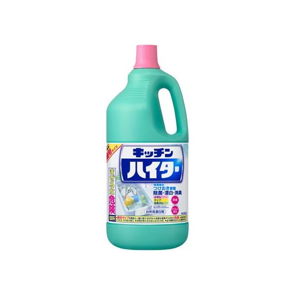 【仕様】●台所用漂白剤（塩素系）●注文単位：１本（２．５Ｌ）●仕様：特大●洗浄成分配合なので、ふきんのシミ、食器の茶シブ、ガラス食器のくもり、プラスチック容器の黒ずみなどきれいに落とします。　5offcp_08