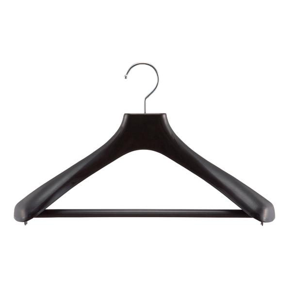 【仕様】●サイズ：幅３９０×高さ２４０×肩厚６３ｍｍ●材質：再生ポリプロピレン●色：黒●回転式フック●固定式バー