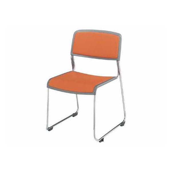 【商品説明】会議用スタッキングチェアーＣＫ−８９０シリーズはエコマーク認定商品です。連結脚キャップ付きで、整然とレイアウトできます。レザータイプはお手入れしやすい耐アルコール性能を持ったレザーを採用しています。【仕様】●色：モデレートコーラ...