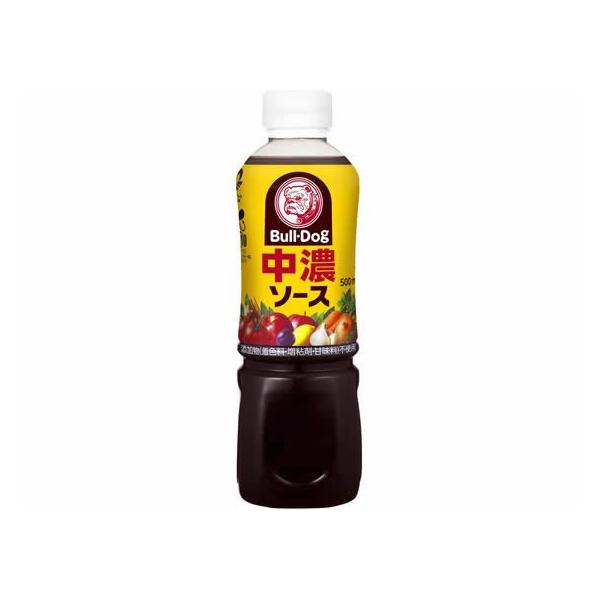 【仕様】●注文単位：１本●内容量：５００ｍｌ●ウスターと、とんかつソースの持ち味たっぷり。野菜のうまみが引き立つソース。●野菜、果実をベースに香辛料、醸造酢、砂糖、食塩等をブレンドし、食品添加物（カラメル色素、増粘剤、化学調味料、甘味料）を...