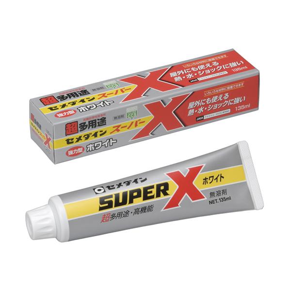 【商品説明】●ゴム系接着剤と同じ、仮止め不要の簡単接着。●屋外使用に耐える、抜群の耐久性！●驚きの耐熱性（−６０度〜１２０度）●耐水性、耐衝撃性！●表札やプレートの接着に適した「ホワイト」。【仕様】●高機能、多用途型●主成分：特殊シリコーン...