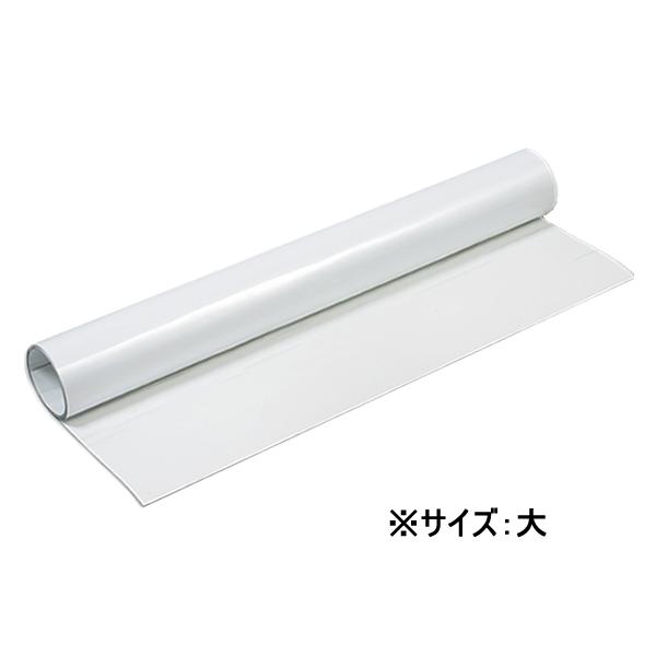 【商品説明】発泡吸着で繰り返し貼ってはがせます。鉄粉シート入りなので表面にマグネット使用可能。【仕様】●サイズ：幅６００×高さ９００×厚さ１．０ｍｍ●付属品：ボードマーカー（黒・赤）、マグネット付きトレイ、イレーザー●貼り付け可能な場所：ガ...