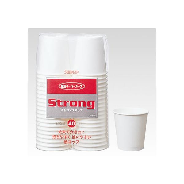 【仕様】●白無地●サイズ：口径８０×高さ８４ｍｍ●容量：２５０ｍｌ（８．５オンス）●材質：バージンパルプ１００％（外面、内面ＰＥラミネート加工）●適合フタ品番（別売）：ＣＲ２５５０、ＣＲ２５５０ＢＫ●注文単位：１パック（４０個）　bousa...