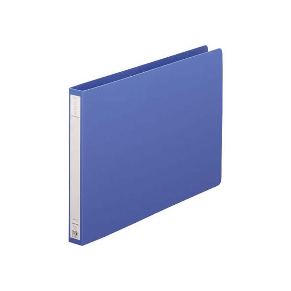 【商品説明】タフテック樹脂が両端に付いたヘビーデューティー金具の採用により綴じる力をパワーアップ。【仕様】●表紙色：藍●サイズ：Ａ４ヨコ●外寸法：縦２２０×横３２８ｍｍ●背幅：２５ｍｍ●収容枚数：１６０枚●とじ具：Ｚ式●材質：表紙／ポリプロ...