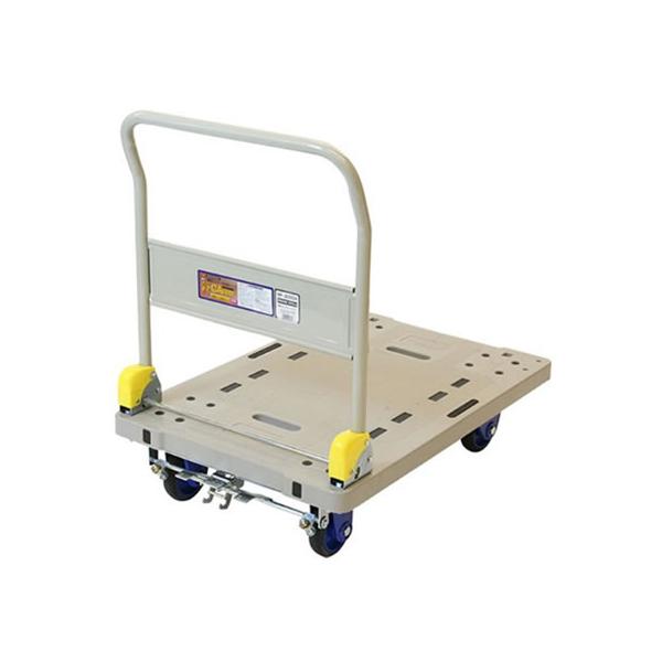 【商品説明】キャスター部からの金属音をカットした低騒音タイプ。走行騒音４０ｄＢ以下を実現。【仕様】●サイズ：幅６００×奥行９３０ｍｍ●重量：１６．６ｋｇ●材質：荷台／ポリプロピレン、キャスター／ブタジエンラバー●最大積載荷重：３００ｋｇ●荷...