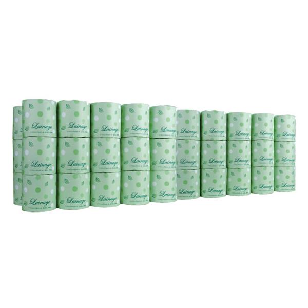 【仕様】●長さ：１３０ｍ●紙幅：１１４ｍｍ●直径：１１２ｍｍ●シングル●ミシン目なし●材質：再生紙１００％●梱包サイズ：４６０×５８０×３６０ｍｍ●個包装●芯なし●注文単位（入数）：１箱（６０ロール）●グリーン購入法適合