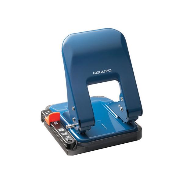 【商品説明】「楽あけガイド」をクルッと回転させて、用紙当てをスライドさせるだけで、紙を折らずに素早くセンター合わせができます。また、穴あけ位置をあわせた状態でたためるので、一度セットすれば毎回の位置調整が不要です。（※Ａ４縦より本体側のサイ...