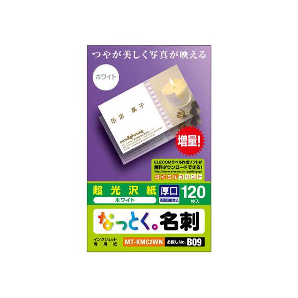 【商品説明】名刺サイズにカット済みで、切り分ける手間がかからず、ミシン目などが残らない美しい仕上がりです。名刺サイズの印刷に対応したインクジェットプリンタで、簡単・手軽にオリジナルの名刺やカードが作れます。【仕様】●サイズ：名刺サイズ（９１...
