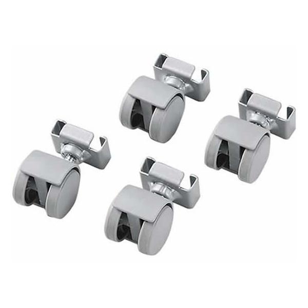 【仕様】●外寸法：幅４８×奥行１３８×高さ２１ｍｍ●質量：２２０ｇ●材質：スチール（エポキシ粉体塗装）・ナイロン●付属工具：スパナ●生産国：台湾●カラー：ブラック●注文単位：１セット（４個入）【階上げ・階下げについて】※原則、軒先（玄関先）...