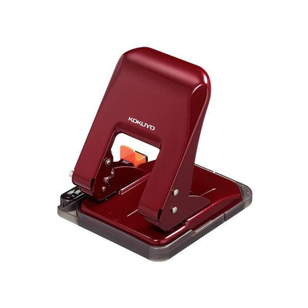 【商品説明】「楽あけガイド」をクルッと回転させて、用紙当てをスライドさせるだけで、紙を折らずに素早くセンター合わせができます。また、穴あけ位置をあわせた状態でたためるので、一度セットすれば毎回の位置調整が不要です。（※Ａ４縦より本体側のサイ...