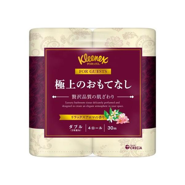 【仕様】●長さ：ダブル３０ｍ●入数：１パック（４ロール）●リラックスアロマの香りつき